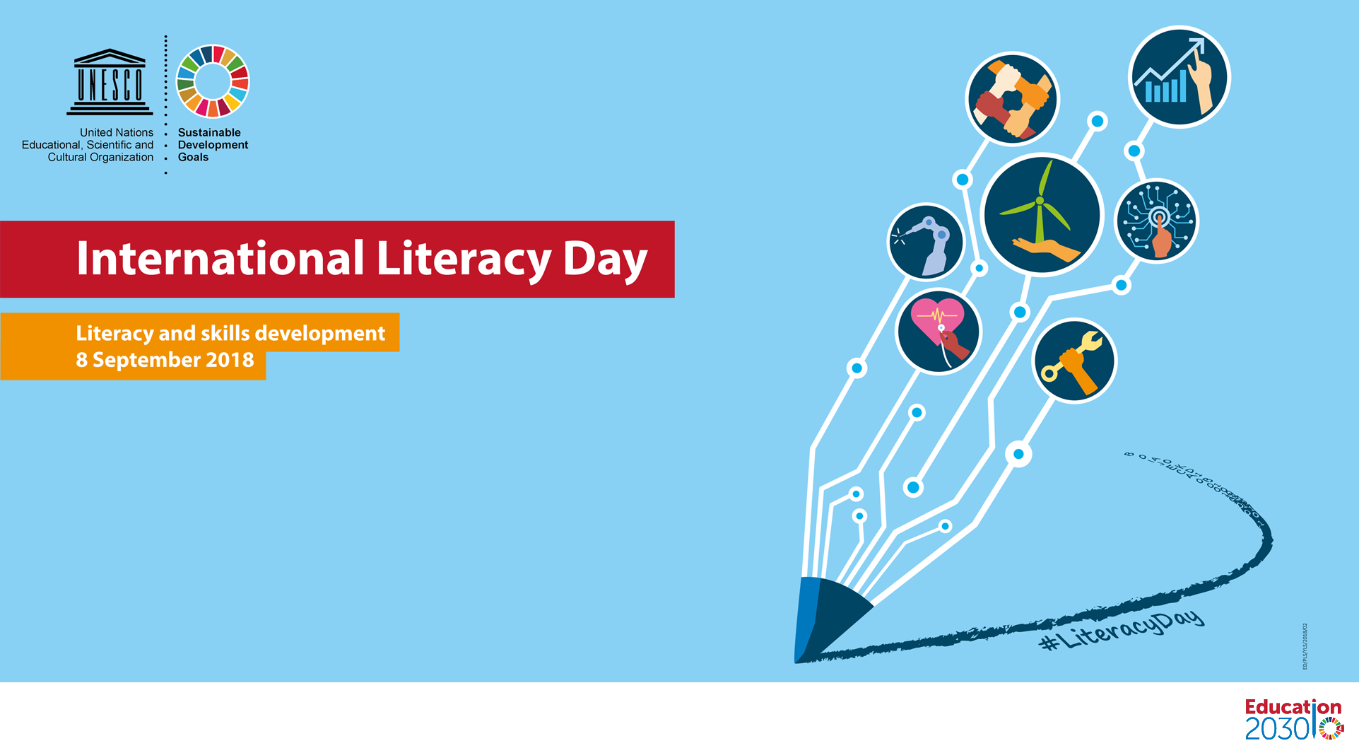 Celebrating Different Literacies for International Literacy Day by Tara ...